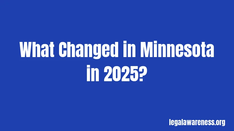 New Laws In Minnesota (2026): Your Complete Guide To What Changed